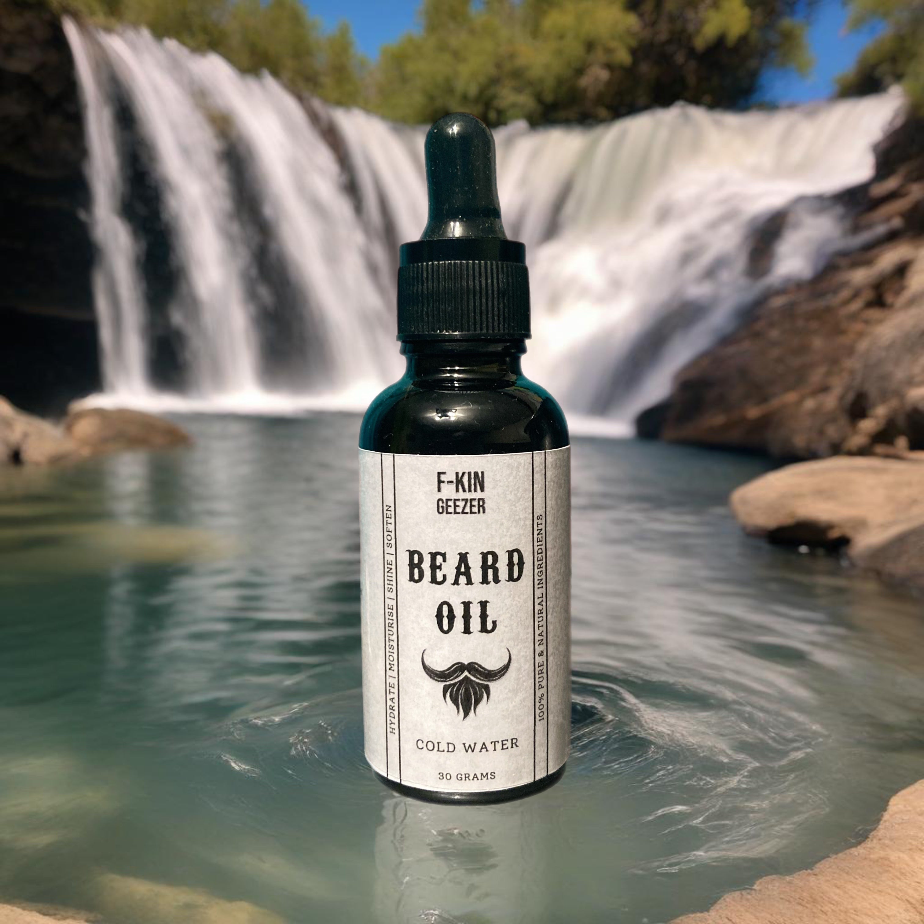 Cold Water Beard Oil – Scent with Profanity